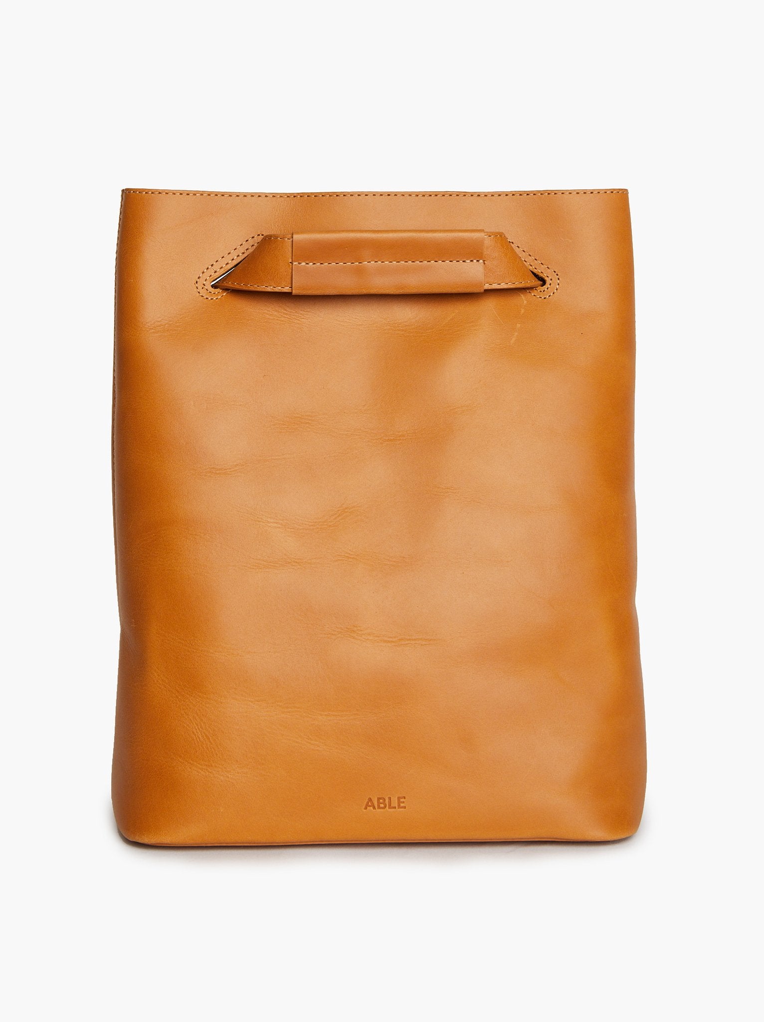 NELITA BACKPACK-COGNAC | Allure & Co.