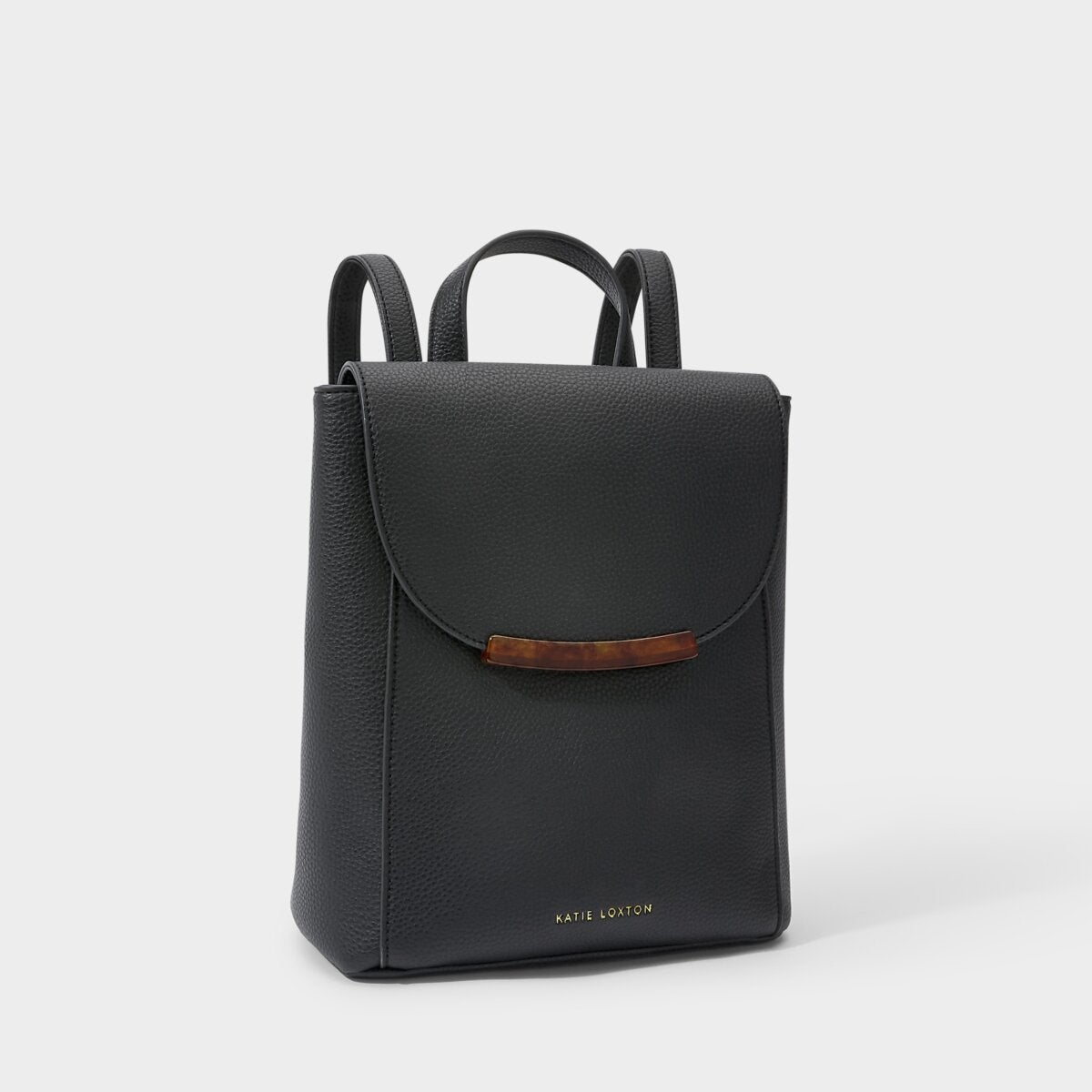 DANI TORTOISESHELL BACKPACK | BLACK | Allure & Co.
