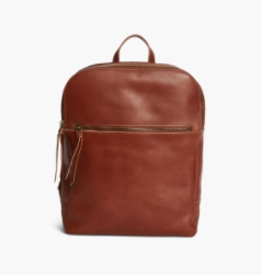 LILIANA EVERYDAY BACKPACK-WHISKEY | Allure & Co.