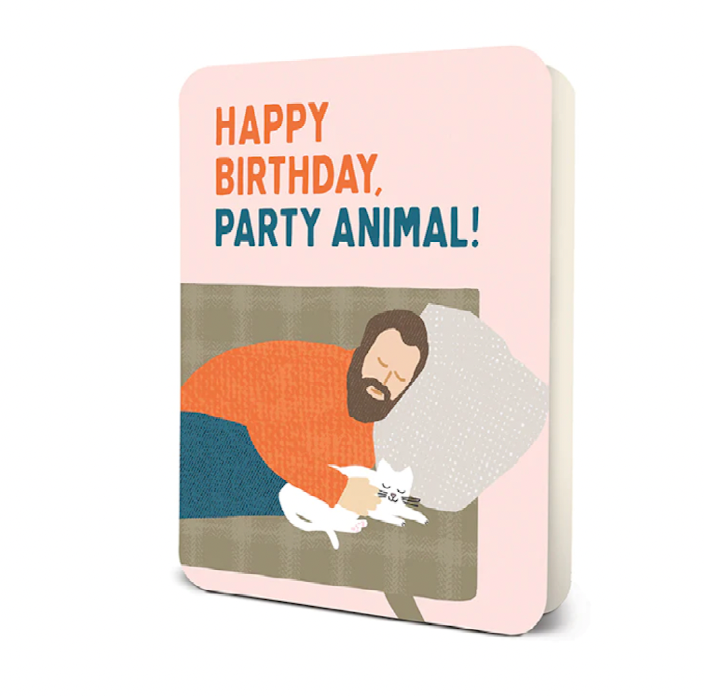 HB PARTY ANIMAL DELUXE GREETING CARD | Allure & Co.
