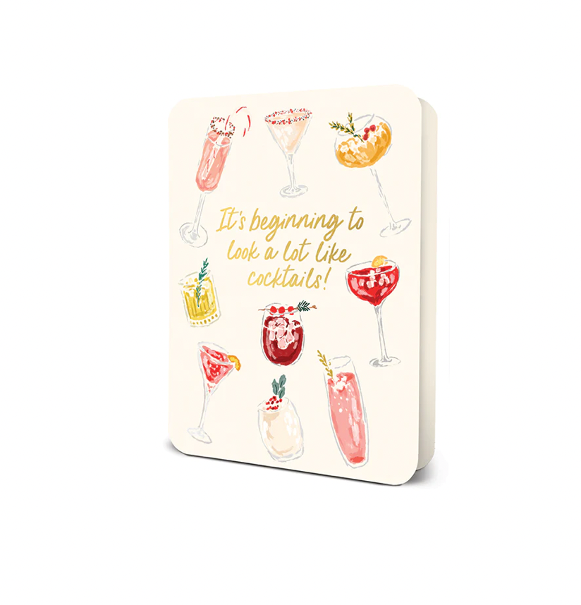 COCKTAIL HOUR DELUXE GREETING CARD | Allure & Co.