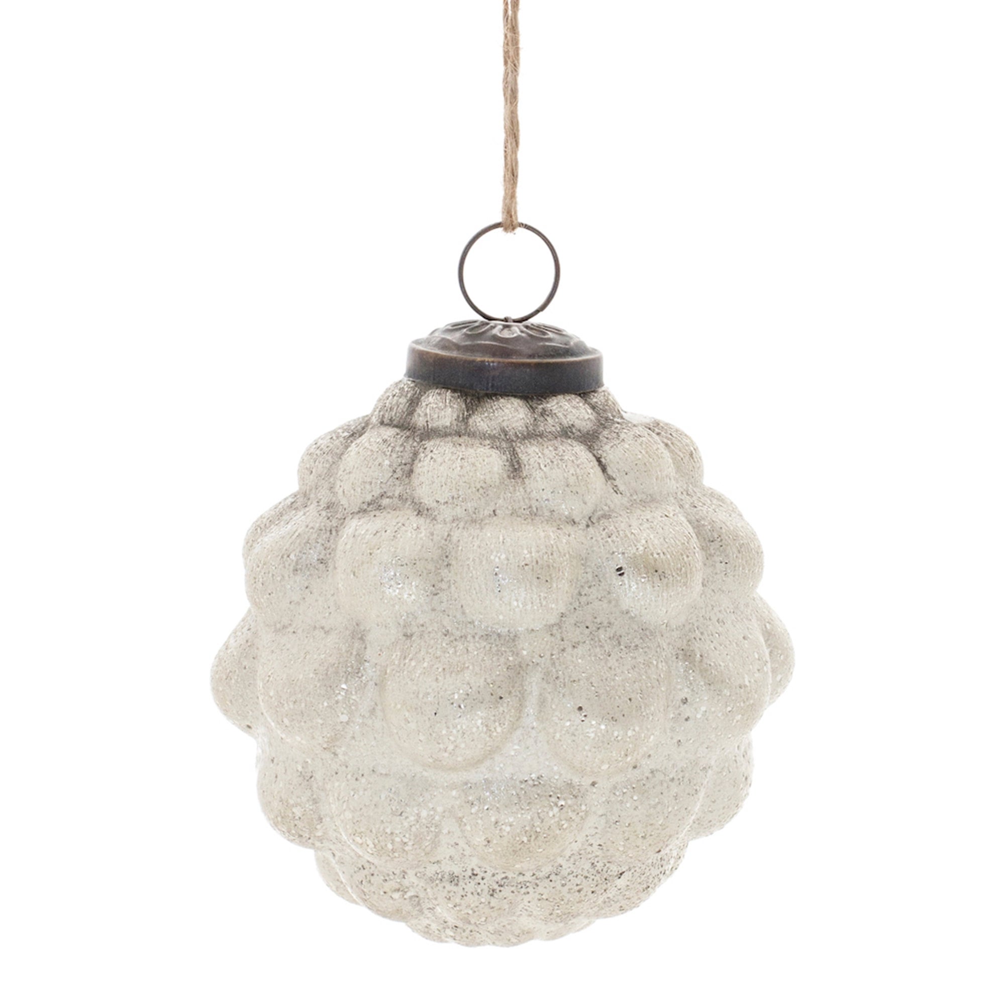 PINE CONE BALL ORNAMENT 4”D | Allure & Co.