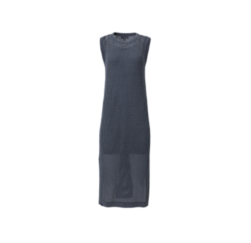 SUNBLEACHED BEACH DRESS FADED BLACK | Allure & Co.